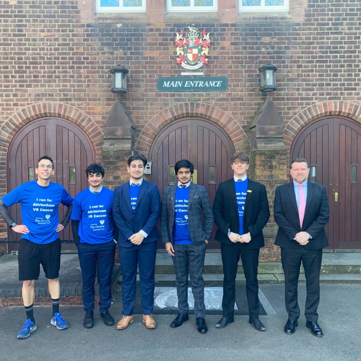Altrincham Grammar School for Boys - AGSB Boys raise money for The ...